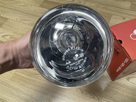 발열전구 Ir125적외선전구 250w 베란다 온실용 열 전구 사용