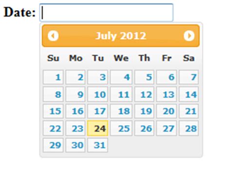 Change Reduce Size Of Jquery Datepicker In Asp Net ASP NET C NET VB NET JQuery JavaScript