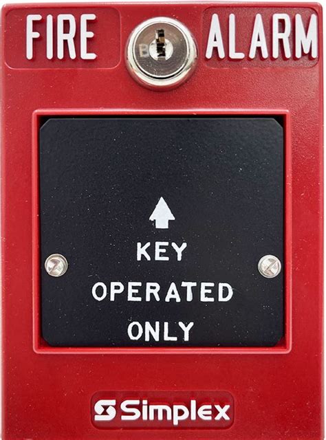 Simplex 2098 9806 Simplex 2099 9804 Fire Alarm Pull Station Break Rod