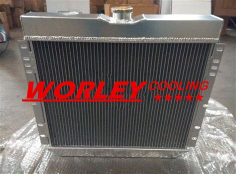 Vic 3row 20 Aluminum Radiator For 1967 1968 Ford Ltd 20 Wide Core