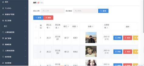 基于spring Boot Vue的前后端分离的人事管理系统的设计与实现基于springbootvue的人力资源管理系统的设计与实现 Csdn博客