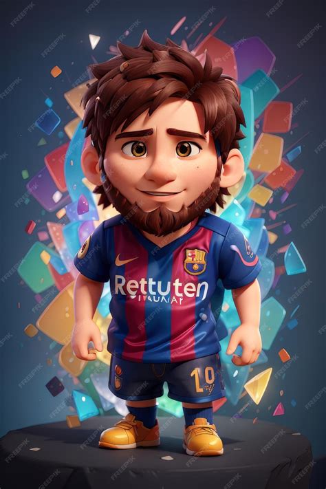 Premium Ai Image A Detailed Illustration Of A Print Of A Vivid Chibi
