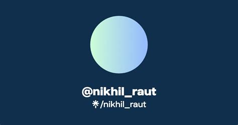 Nikhilraut Instagram Linktree