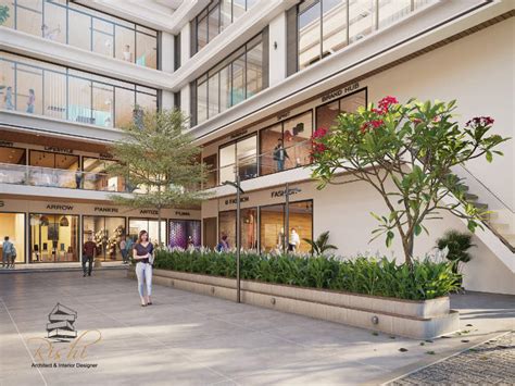 Shree Ram Square Commercial Architecture Project