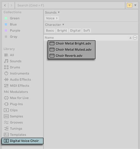 Working With The Browser — Ableton Reference Manual Version 12 Ableton
