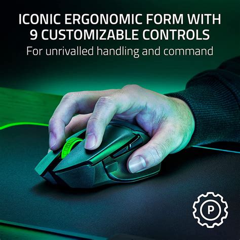 razer basilisk v3 x hyperspeed customizable wireless gaming mouse