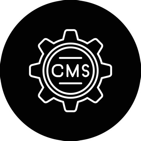 Cms Vector Icon 33159317 Vector Art At Vecteezy