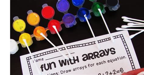 How To Teach Arrays Easy Math Activities Teaching Multiplication