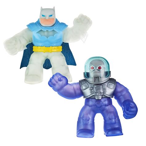 Heroes Of Goo Jit Zu Dc Versus Pack 2 Stretchy Squishy Figures With Super Squishy Arctic Armor
