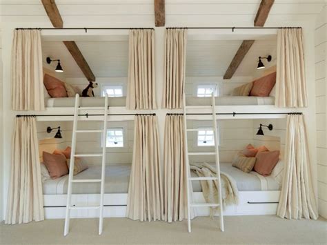 Space Saving Wall Built Bunk Beds Modern Solutions For Small Bedrooms