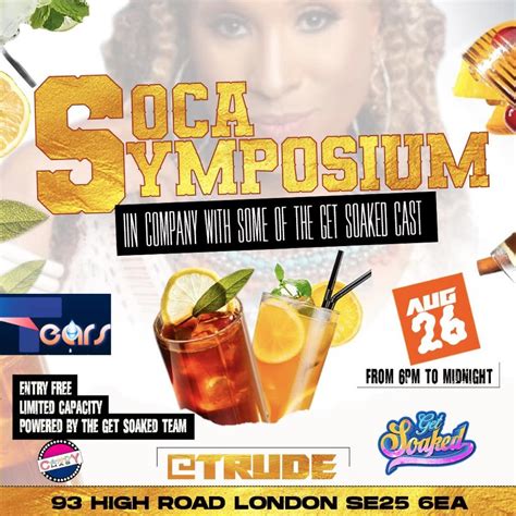 Soca Events Soca Symposium