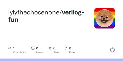 github lylythechosenone verilog fun