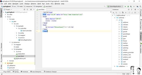 springboot mybatis thymeleaf 整合教程 springboot mybatis bootstrap