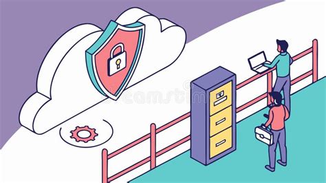 Cloud Computing Security Data Protection Cyber Security And Network