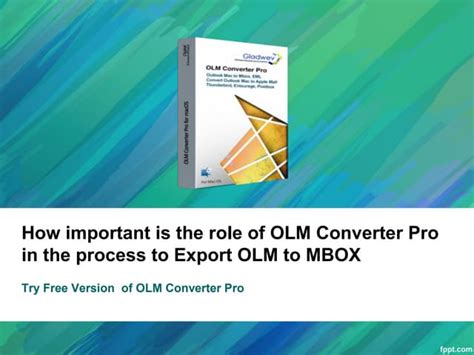 Export Olm To Mbox Manually Ppt
