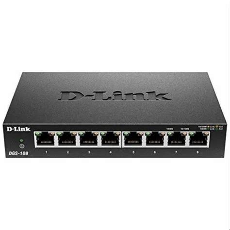 D Link 8 Port Network Switch Model Name Number Dgs 108 At Rs 6500 In Bhubaneswar