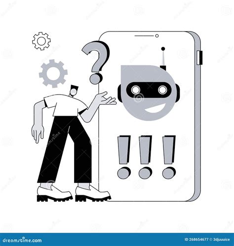Chatbot Customer Service Abstract Concept Vector Illustration Stock Illustration Illustration