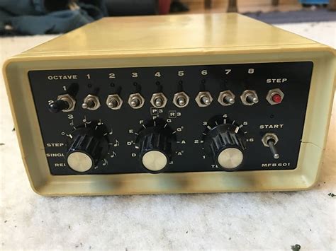 Mfb 601 Sequencer 8 Steps Manfred Fricke Berlin Germany Reverb