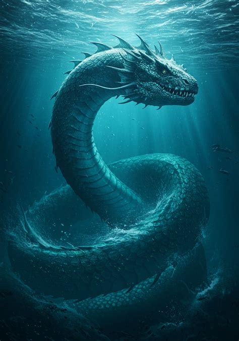 Dragon Like Sea Monster