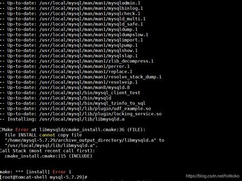 Cmake Error At Libmysqldcmakeinstallcmake36 File File Install