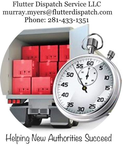 Flutter Dispatch Service Updated October 2024 Houston Texas Couriers And Delivery Services