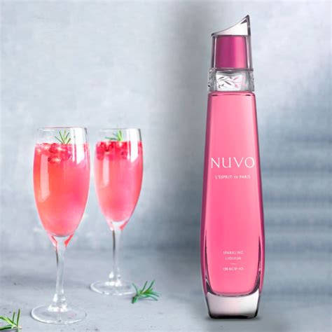 Nuvo Licor Espumante Con Vodka Importado 700 Ml Origen Francia