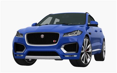 재규어 F 페이스 2017 3d 모델 139 C4d Ma Obj Max Free3d