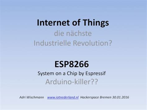 Pdf Internet Of Things · Adafruit Standard Kommt Der Esp8266 Mit “at Commands