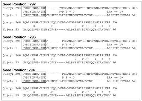 Example Of Embedded Alignments The Seeded Alignments For Three Download Scientific Diagram