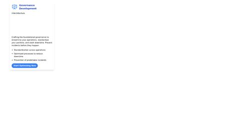 Governance Development Card Free React Tailwind Component