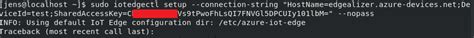 Problem With Iotedgectl · Issue 10079 · Microsoftdocsazure Docs · Github