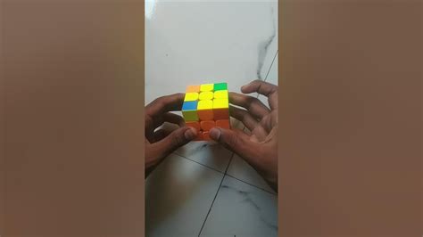 Rubiks Cube Solve Last Layer In Short Video Part 1 Shorts Trending