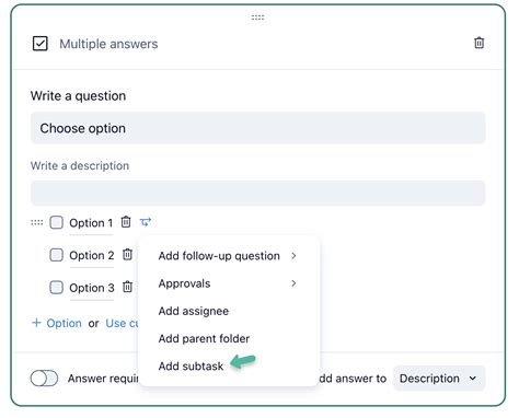 using a request form to create multiple tasks with unique entries for