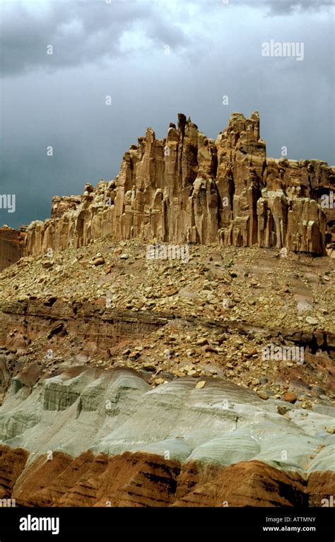 Ut Utah Capitol Reef National Park Geology Formations Geologic