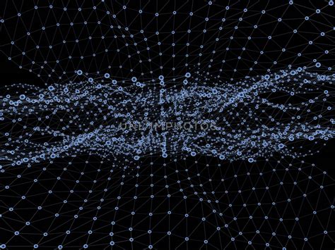 Abstract 3d Plexus Background Technology Blockchain Digital Data