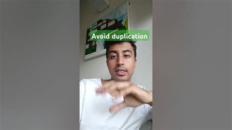 Avoid Code Duplication How To Youtube
