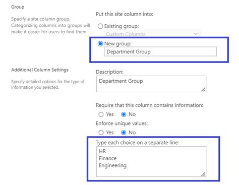 How To Create A Site Column In SharePoint