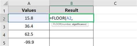 How To Use The FLOOR Function In Excel Step By Step
