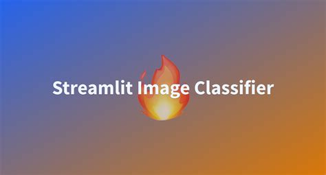 tvila streamlit image classifier · discussions