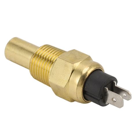 Engine Temperature Sensor 12v 24v Brass Body Oem Appearance Metal