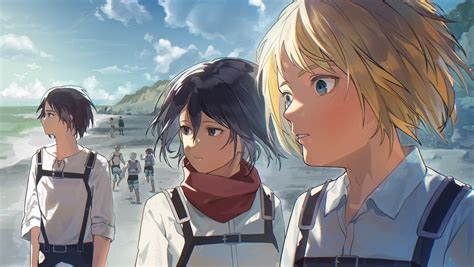 Mikasa Ackerman Eren Yeager Levi Armin Arlert Hange Zoe And 3 More