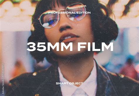 35mm Film Frame Retro Grain Light Leak Photo Effect Paper Texture