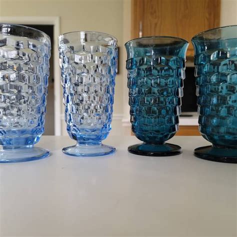 Vintage Libby Green Glass Wine Goblets Etsy