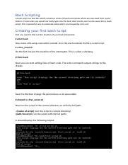 Mastering Bash Scripting An Essential Guide Course Hero