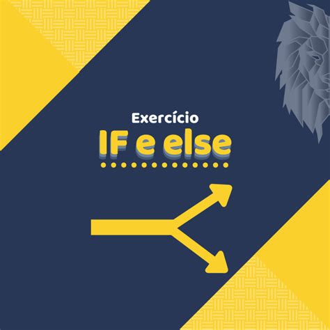 Exercícios sobre If e else Computer Science Master