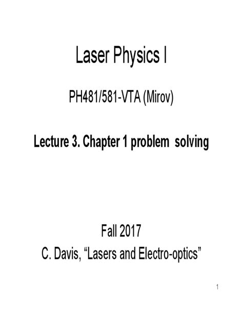 Lecture 3 Chapter 1 Problem Solving Pdf Pdf