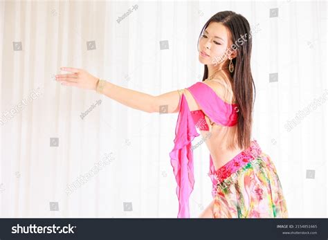 Sexy Woman Dancing Belly Dance Stock Photo Shutterstock