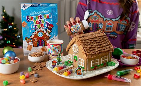 General Mills Releases Limited Edition Cin Gerbread House Kit For Holidays Snack Food