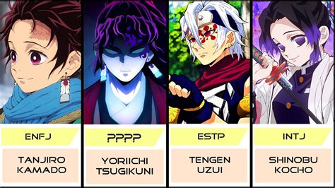 Demon Slayer Characters Mbti Types Read Anime Online