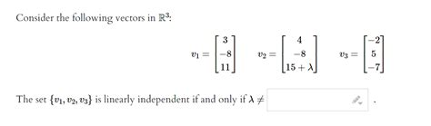 Solved Consider The Following Vectors In R Chegg